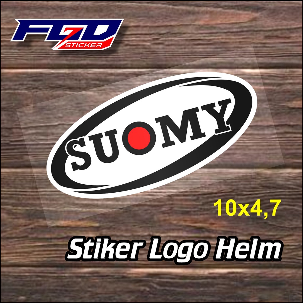 Jual Stiker Logo SUOMY Helm / Sticker SUOMY / Stiker Helm / Stiker Logo ...