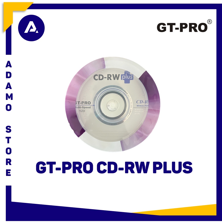 Jual CD-RW GT-PRO Plus 12x 700MB (50 pcs) CDRW CD RW | Shopee Indonesia