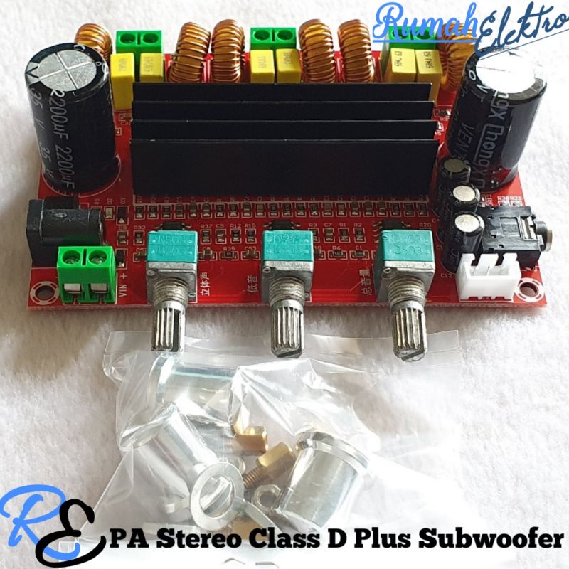 Jual KIT PA Stereo Class D Plus Subwoofer | Shopee Indonesia
