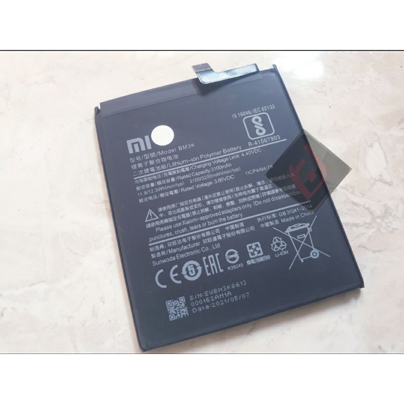 Jual Baterai batere battery original Xiaomi Mimix 3 mi mix 3 BM3k ...