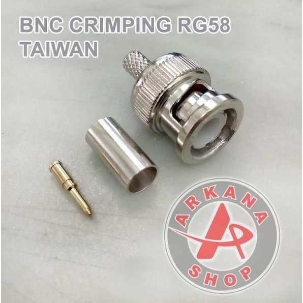 Jual Terpopuler Konektor Bnc Rg 58 Krimping Crimping Taiwan Hebat | Shopee Indonesia