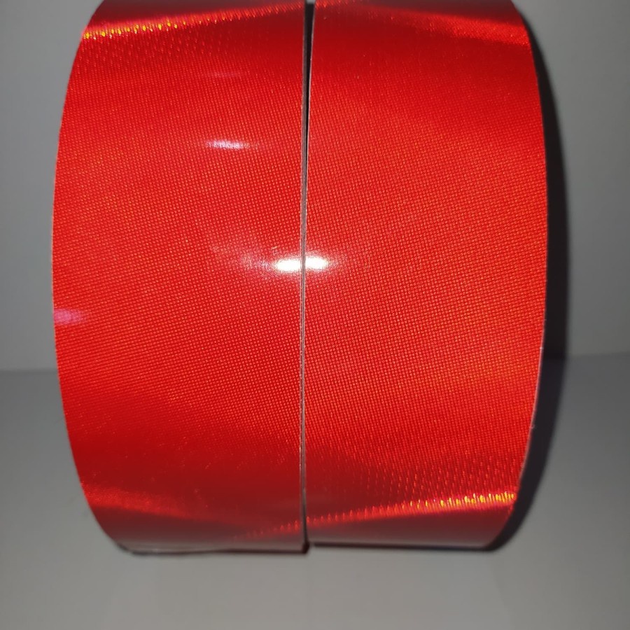 Jual Sticker Prismatic 3M AEGP 7932 Merah 5 cm meteran | Shopee Indonesia