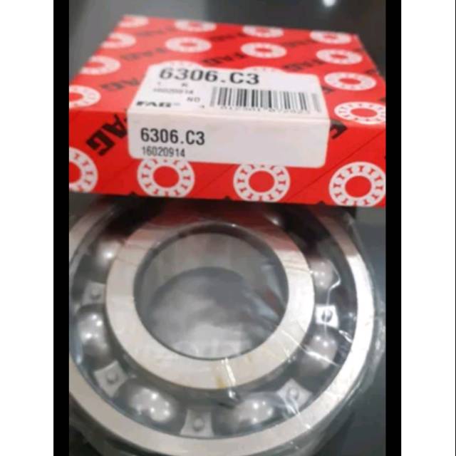 Jual Ball bearing 6306 C3 F Original (kruk as) | Shopee Indonesia