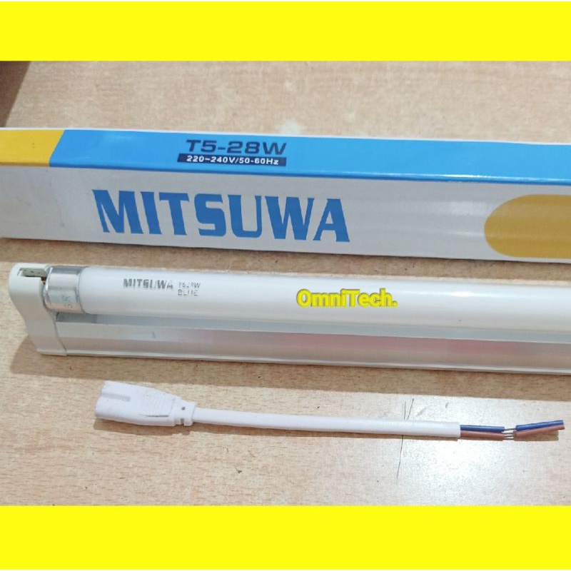 Jual Lampu TL Etalase T5 - 28W 28 Watt 28 W Mitsuwa Biru Merah Kuning Hemat Energi | Shopee ...