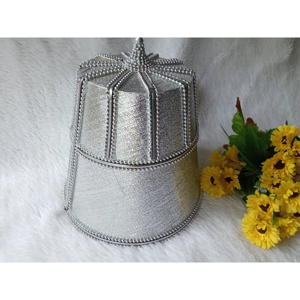 Jual Kuluk Monte Silver Aksesories Pria Adat Jawa | Shopee Indonesia