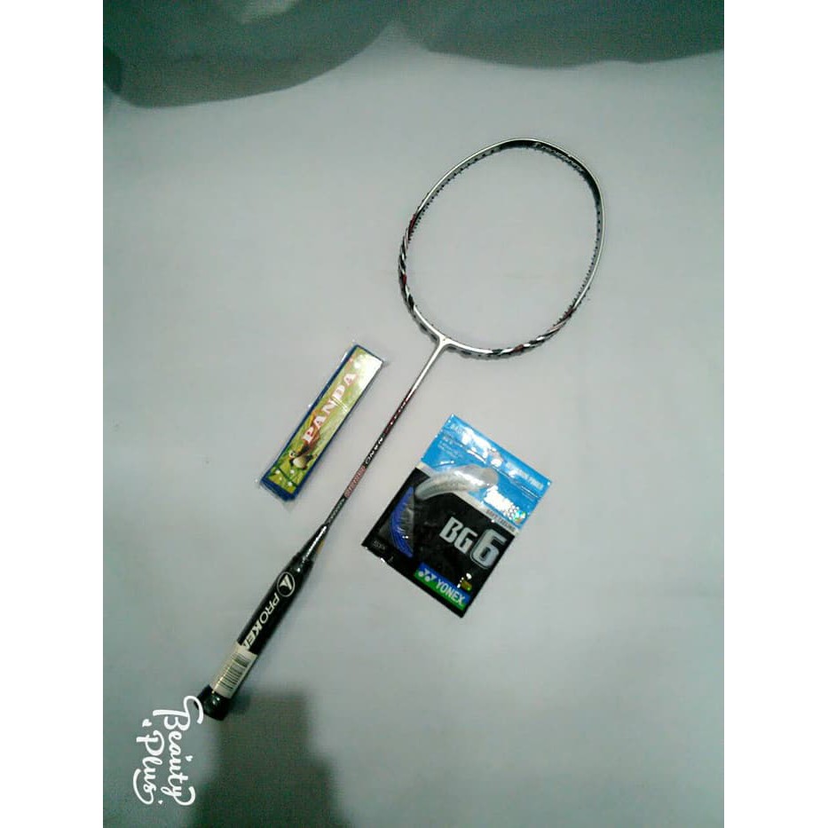 Jual Unik Raket Badminton Prokennex Tri-Flex Nano 6888 free senar bg6 ...