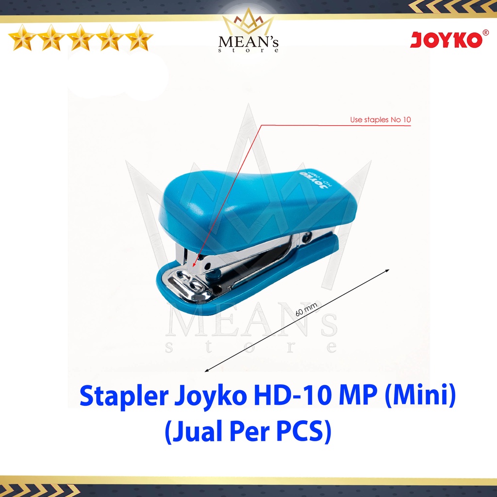 Jual Stapler Joyko HD-10MP / Stapler Mini Kecil / Staples Mini HD 10MP ...