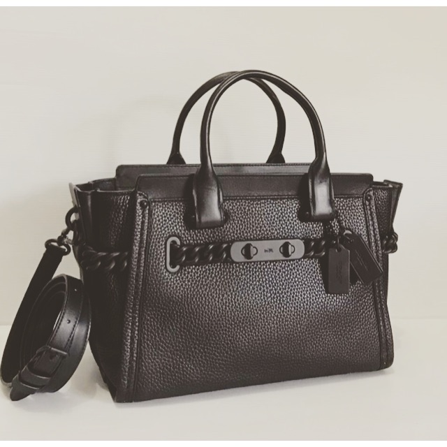 Jual Coach swagger black | Shopee Indonesia