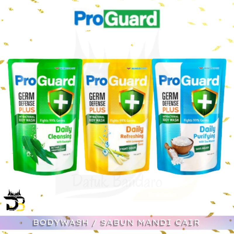Jual PROGUARD 450ML SABUN MANDI CAIR BODY WASH DAILY PRO GUARD 450 ML ...