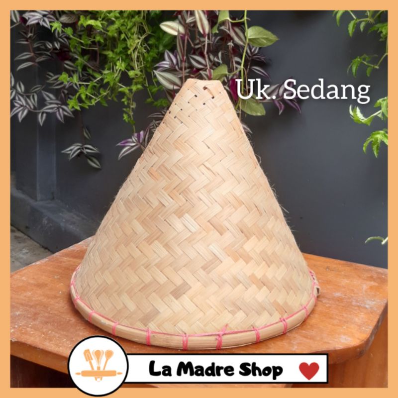 Jual KUKUSAN BAMBU Asepan nanak Nasi Uk.Sedang 30 cm | Shopee Indonesia