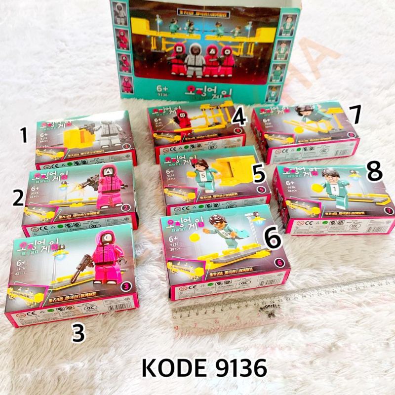 Jual MAINAN SQUID GAME BONGKAR PASANG BLOCK BLOK BLOCKS BRICK | Shopee ...