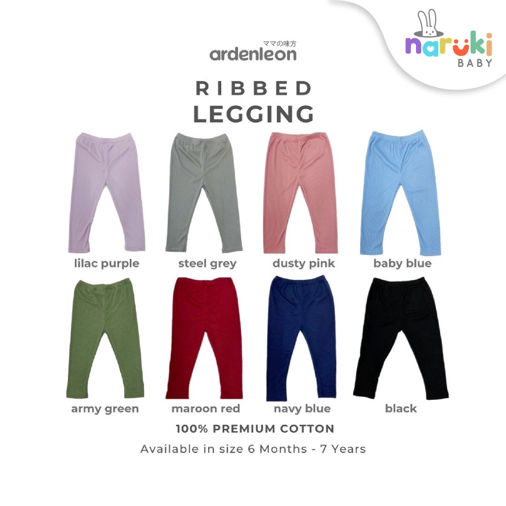 Jual Ardenleon Unisex Legging Baby Kids 3L/4L/5L (4-7yrs) Arden Leon ...