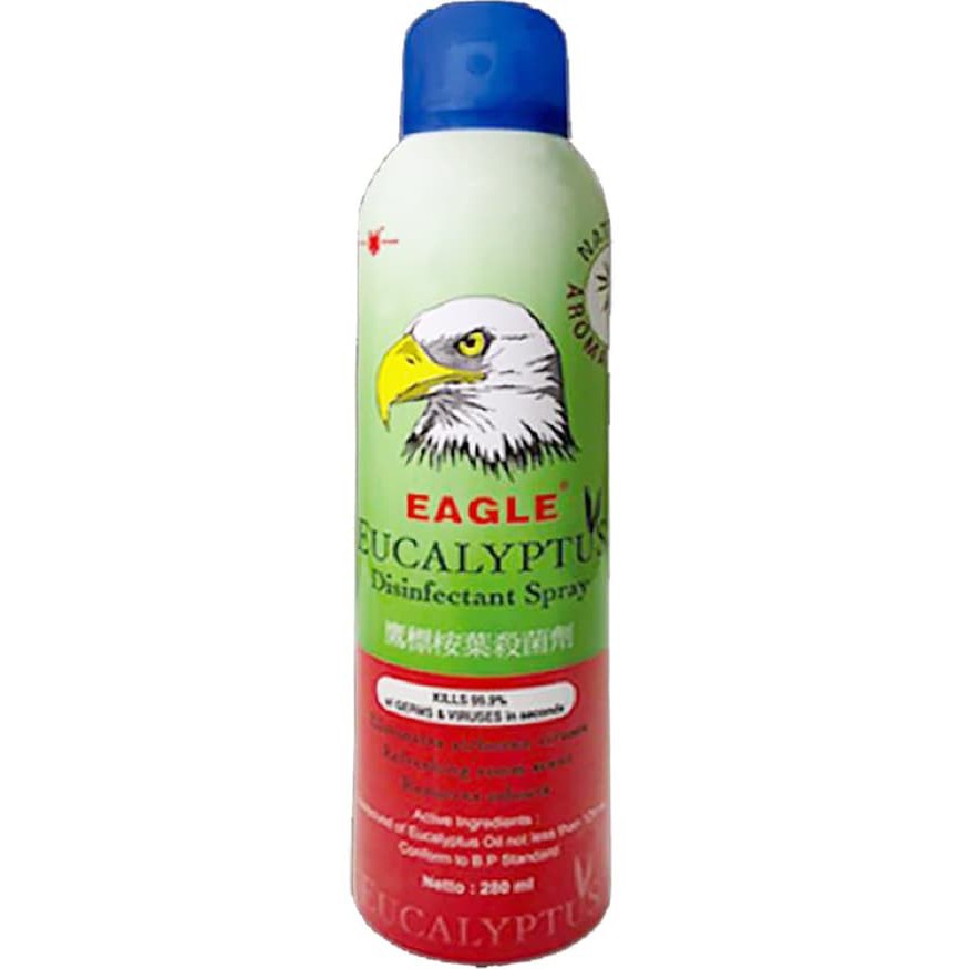 Jual Cap Lang Eagle Eucalyptus Disinfectant Spray 280 ml | Shopee Indonesia