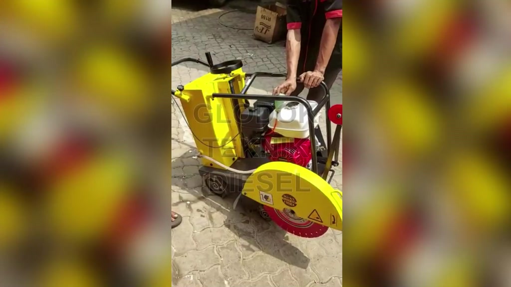 Jual Mesin Potong Aspal + Mesin 15 HP + Mata 16" Asphalt Concrete ...