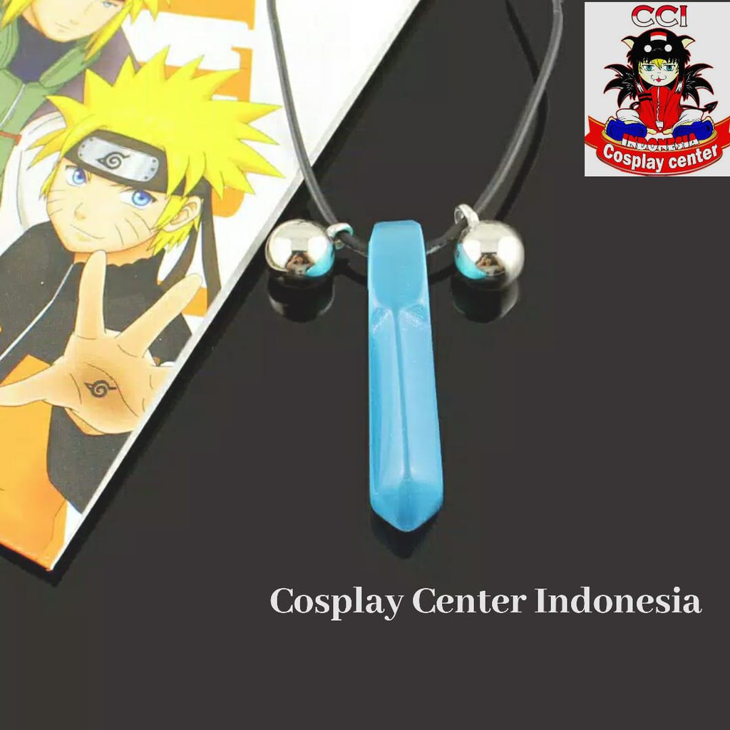 Jual [Bisa COD] Kalung Naruto Biru dan Hijau Kalung Segel Naruto ...