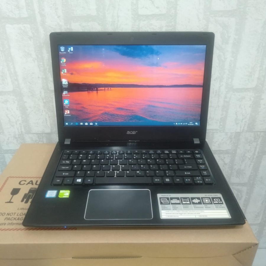 Jual Laptop Acer Aspire E5-475 Core i7-7500U Ram 8gb DualVga Nvidia Geforce | Shopee Indonesia