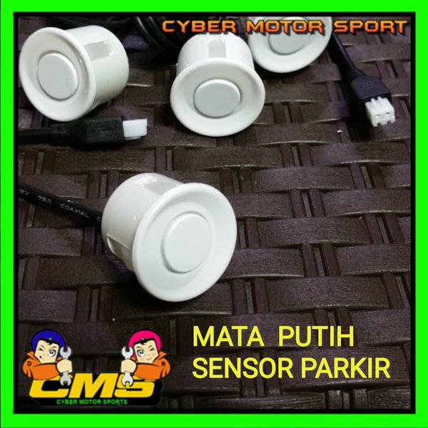Jual Ori Mata sensor parkir putih universal. Mata sensor mundur ...