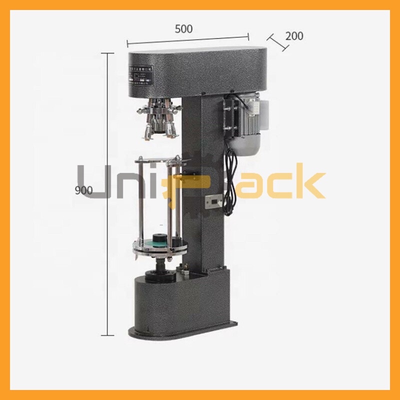 Jual Semi Auto Capping Machine / Mesin Penutup Botol Kaca dan Kaleng DK ...