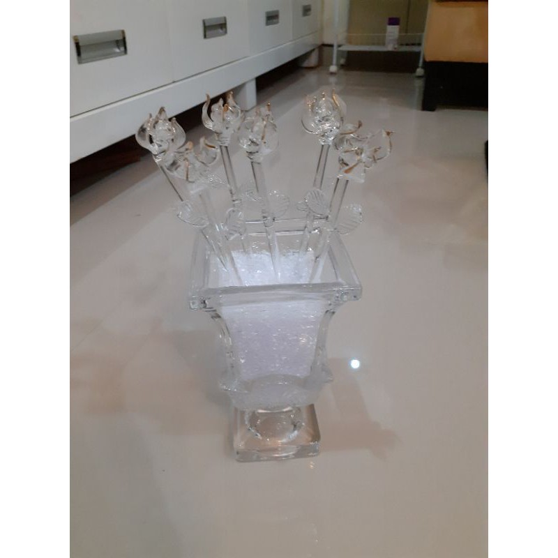Jual BUNGA KRISTAL BENING/ 6 BATANG | Shopee Indonesia