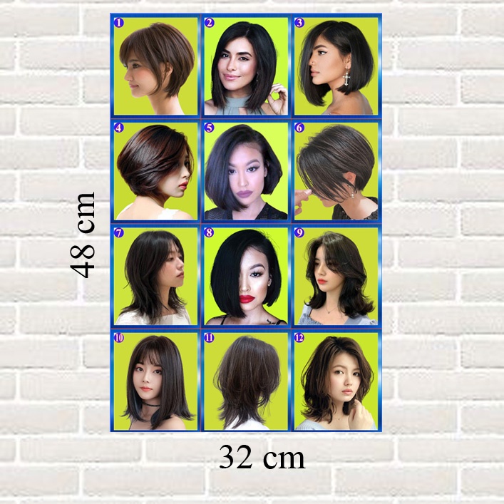 Jual poster babershop,pangkas rambut dan salon model cewek terbaru ...