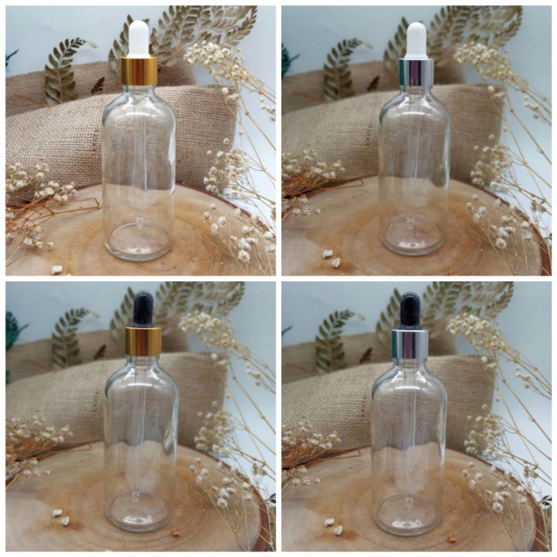 Jual Botol 100ml Kaca Botol Pipet Kaca 100ml Bening Botol Kaca 100ml ...