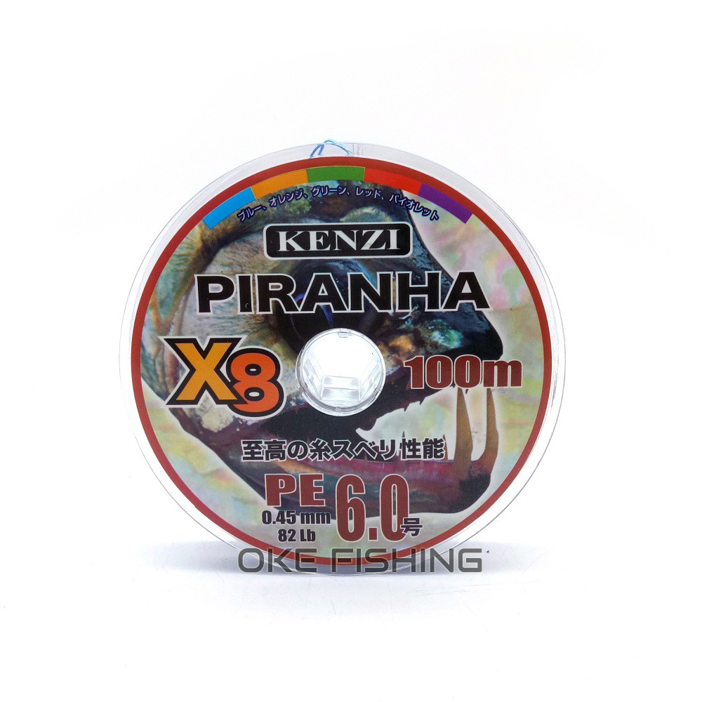 Jual Senar PE KENZI PIRANHA X8 100M | Shopee Indonesia