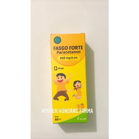 Jual Fasgo sirup & Fasgo Forte Sirup 60ml (Paracetamol) | Shopee Indonesia
