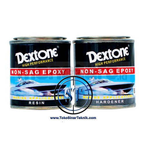 Jual Lem Dextone NON SAG EPOXY 170gr 1 Set Resin dan Hardener 125 ...