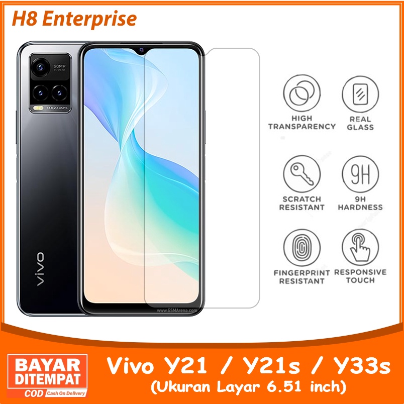 Jual Tempered Glass Vivo Y21 / Vivo Y21s / Vivo Y33s - Anti Gores Kaca Premium Quality | Shopee ...