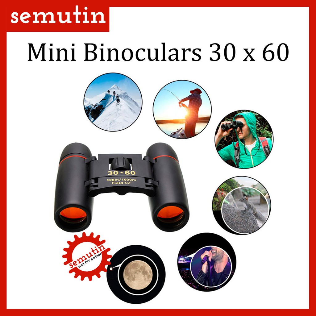 Jual Teropong Mini 30x60 Telescope / Teleskop / Binoculars | Shopee ...