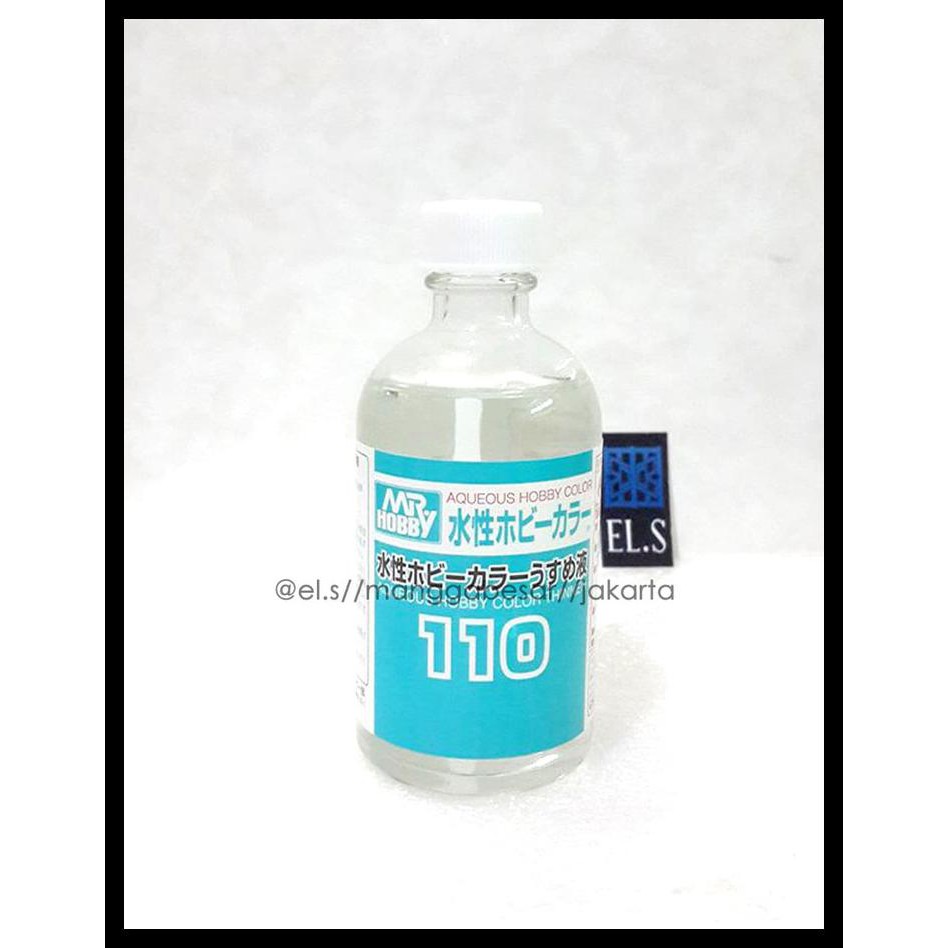 Jual Mr Hobby Aqueous Thinner 110 Ml ( Thinner Cat Acrylic ) | Shopee ...