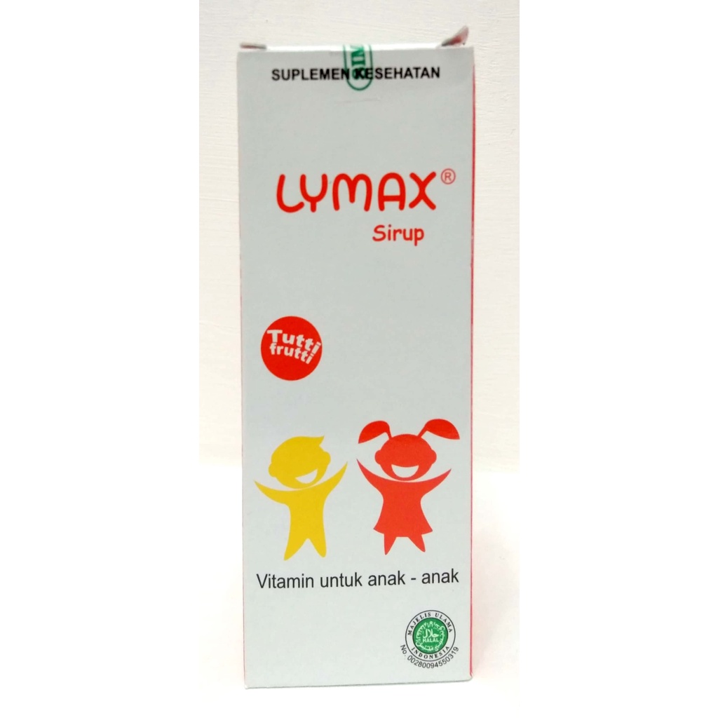 Jual Lymax Sirup Vitamin untuk Anak/Nafsu Makan dan Imun Anak | Shopee ...