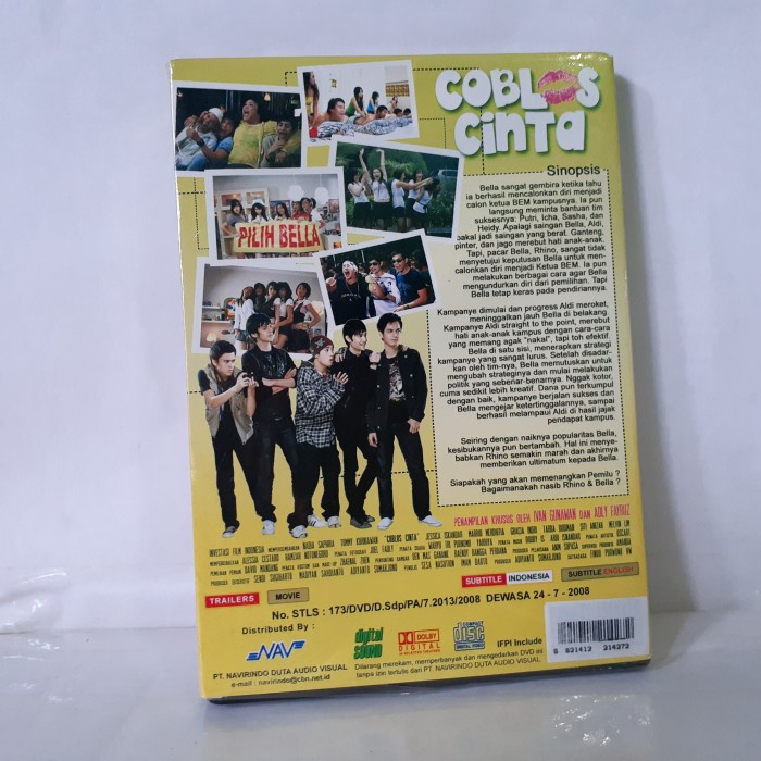 Jual DVD ORIGINAL Coblos Cinta Jangan Asal Nyoblos Nadia Saphira ...
