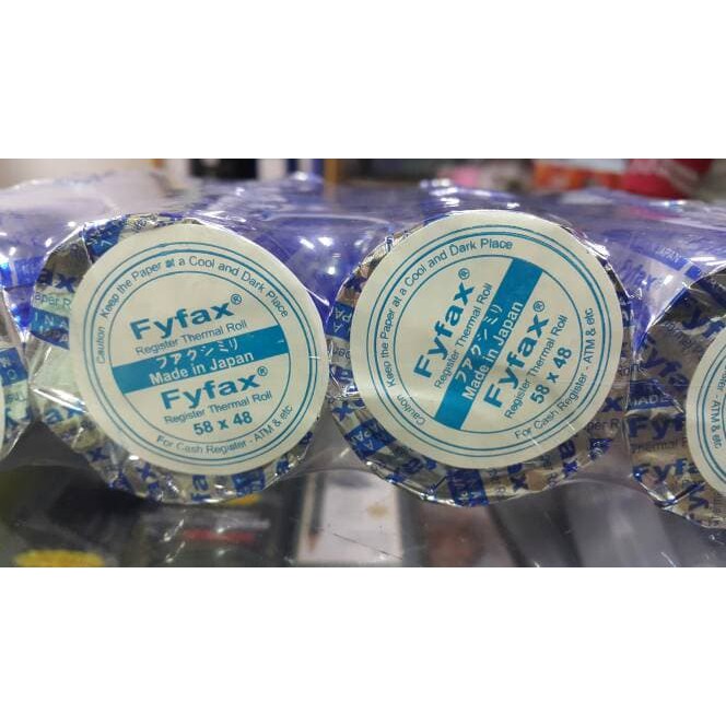 Jual Kertas Thermal FyFax ukuran 58x48 | Shopee Indonesia
