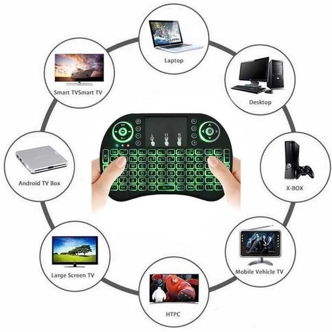 Jual Remote Keyboard Untuk Tv , Smartbox , Stb , Komputer / Laptop ...