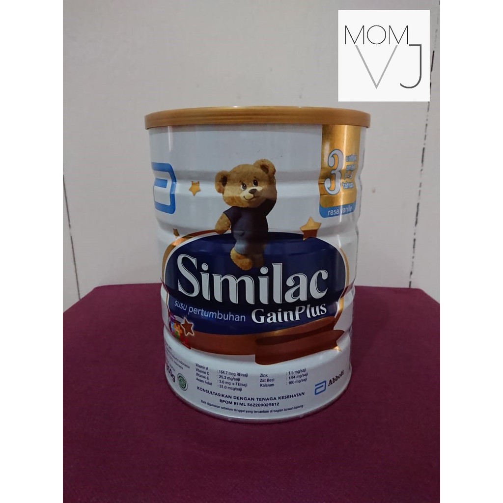 Jual ABBOTT - Susu Similac Gain Plus 850gr / Susu anak 1-3 tahun murah ...