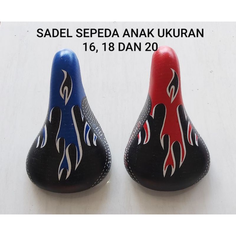 Jual Sadel Sepeda Anak anak Ukuran Ban 12 / 16 / 18 dan 20 Warna BIRU ...