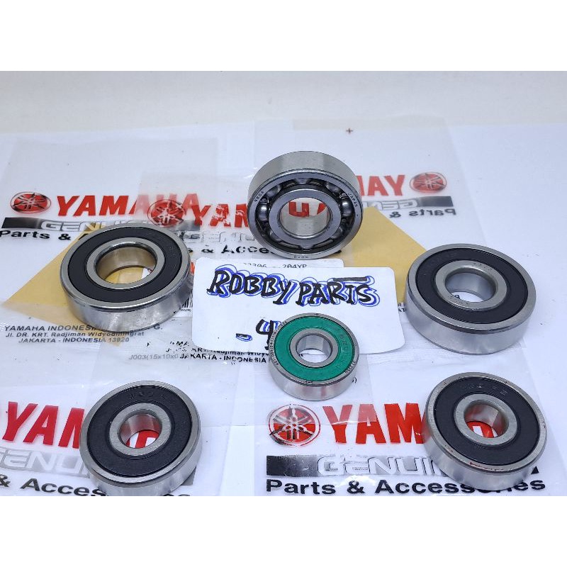 Jual Paket 6pc Bearing Rasio Gear box Mio M3 Mio soul GT125 Fino 125 ...