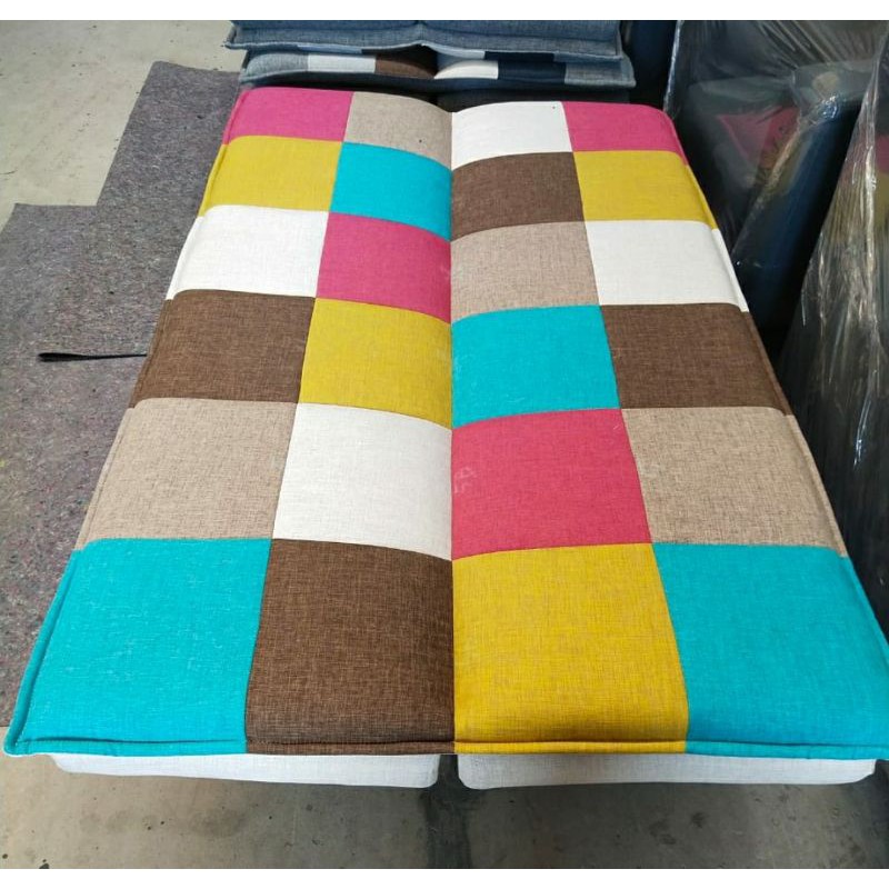 Jual Sofa Bed Perahu Motif Catur | Shopee Indonesia