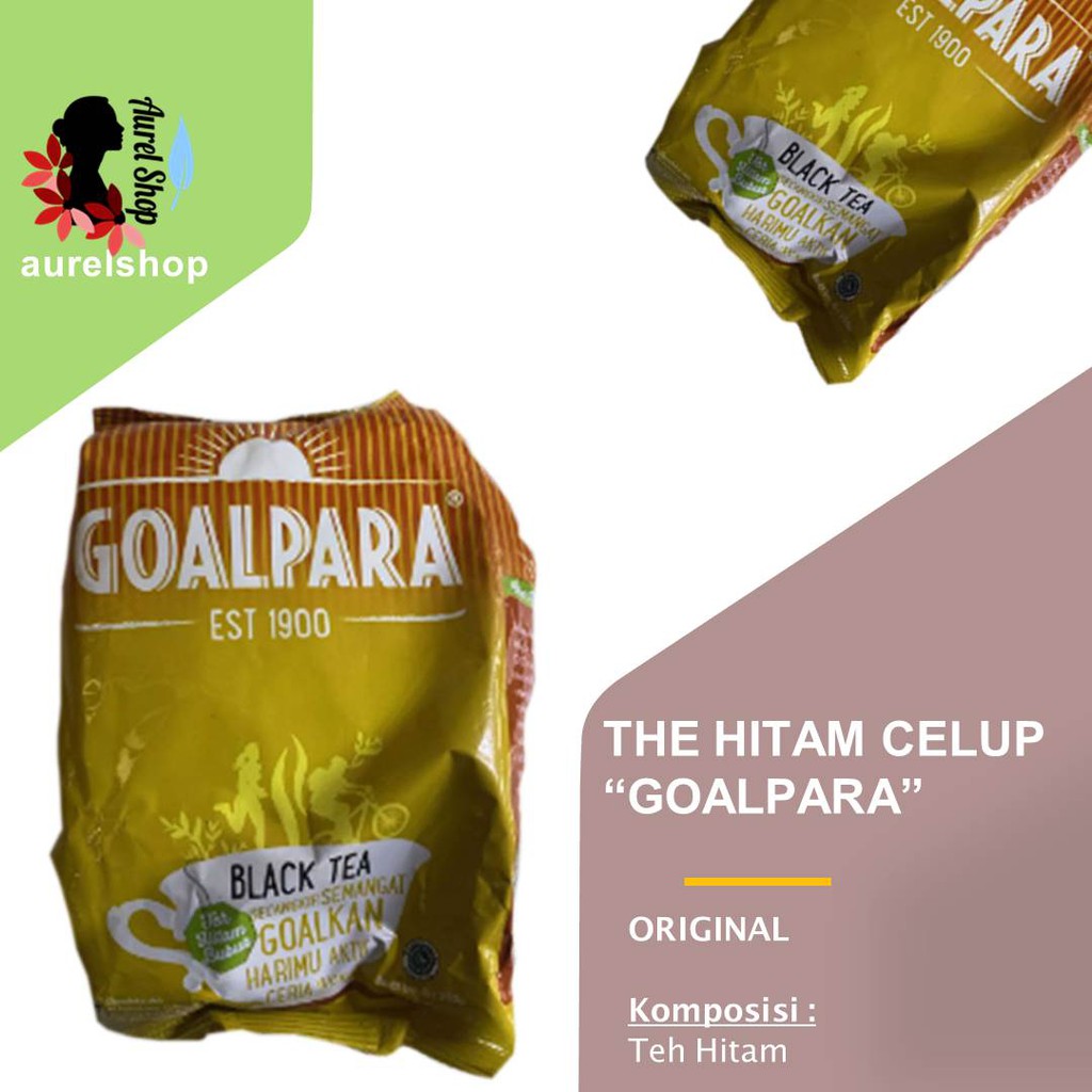 Jual GOALPARA Teh Hitam kemasan 250 gram | Shopee Indonesia