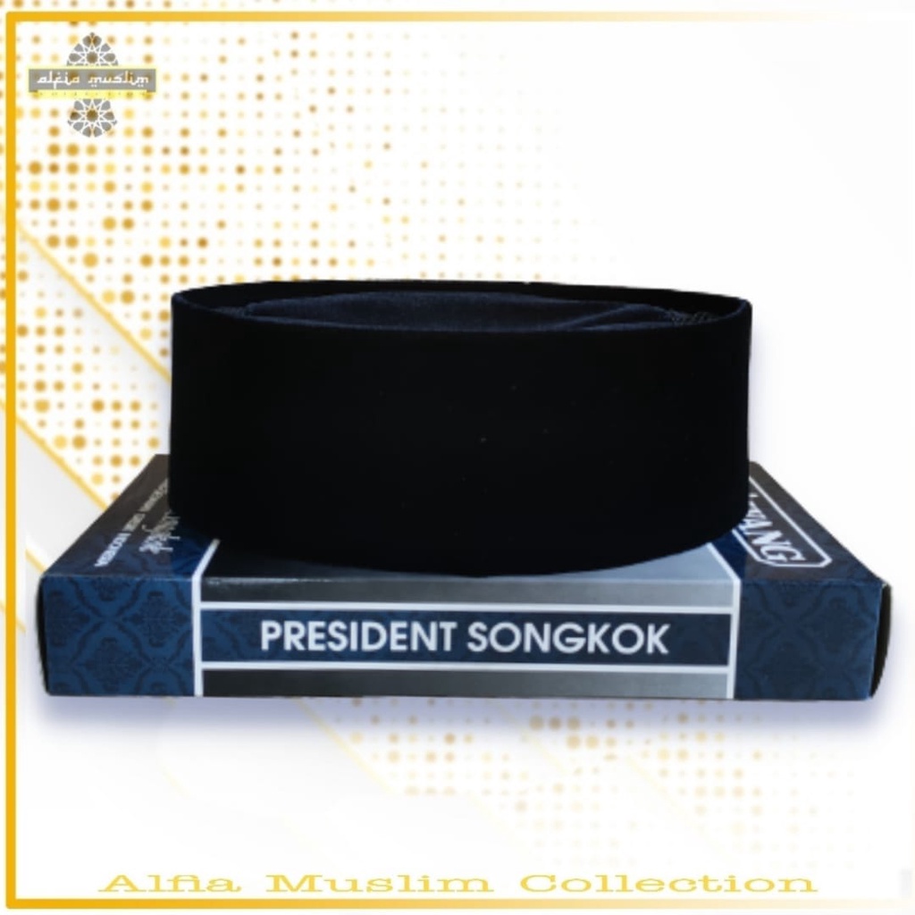 Jual Awang Songkok Awang AC / Peci Hitam / Kopyah Awang AC / Peci Awang ...