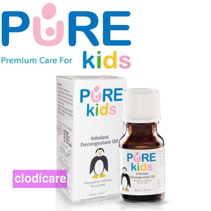 Jual Pure Kids Inhalant Inhallant Decongestant Oil (Obat Pilek Meler ...