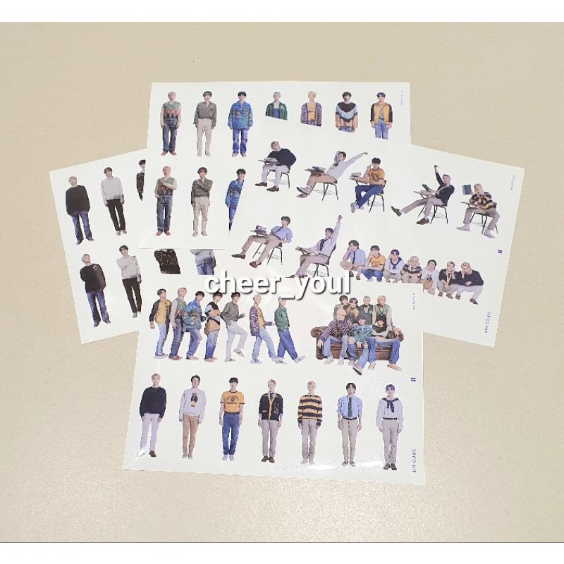 Jual BTS Deco Kit Photo Sticker set (Ready Stock) | Shopee Indonesia