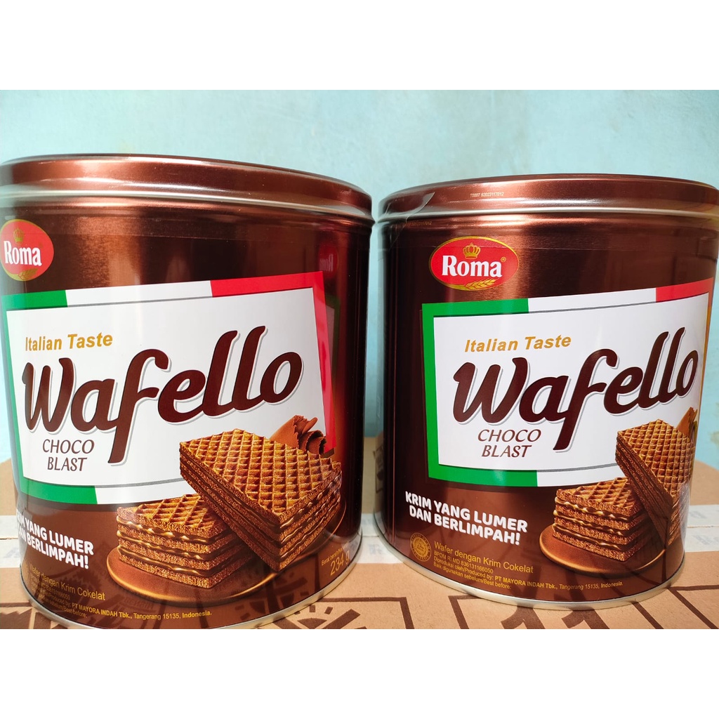 Jual WAFELLO COKLAT KALENG | Shopee Indonesia