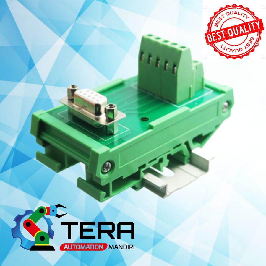 Jual DB9 Female socket terminal block breakout board adapter cable w ...