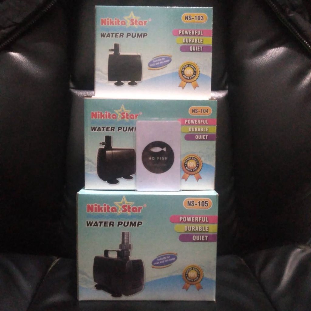 Jual NIKITA STAR POMPA CELUP NS 105 104 103 AQUARIUM POMPA KOLAM HIDROPONIK | Shopee Indonesia