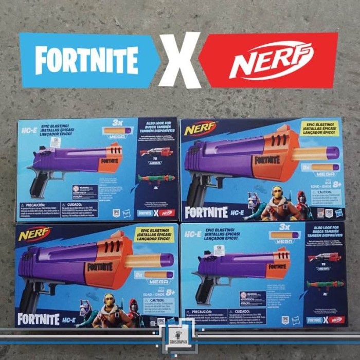 Jual Nerf FORTNITE HC-E HCE HC E MEGA / Not SPL SP-L Handgun | Shopee ...
