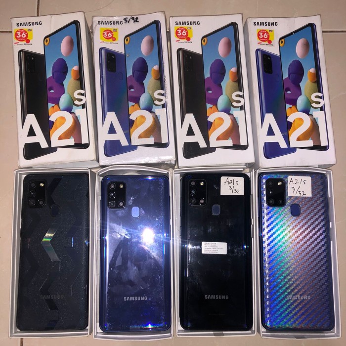 Jual Samsung A21s 3/32 | 6/64 | 6/128 Second Fullset SEIN | Shopee Indonesia