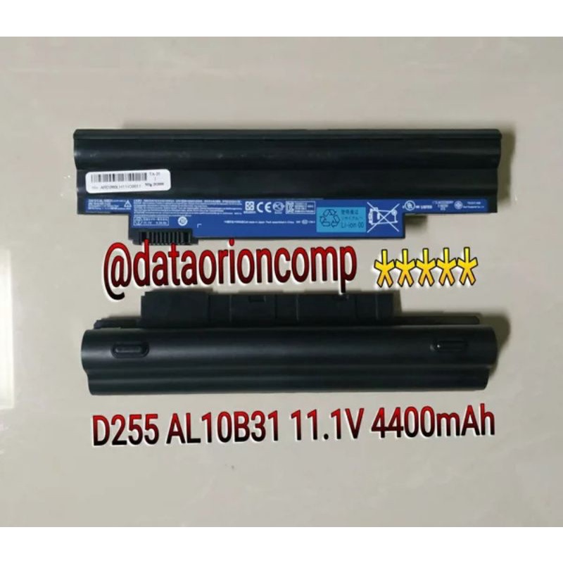 Jual Baterai Battery Acer Aspire One D255 D257 D260 D265 722 D270 D275 ...