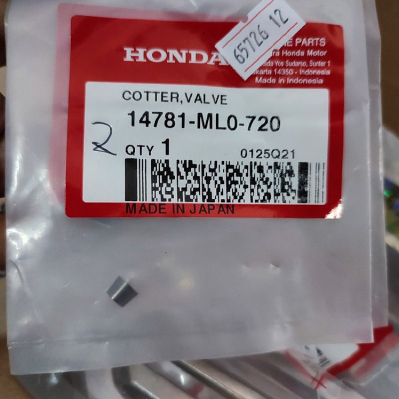 Jual 14781-ML0-720 Kuku Klep - Kancing Klep ORI Honda CB150R Led Sonic ... Jual 14781-ML0-720 Kuku Klep - Kancing Klep ORI Honda CB150R Led Sonic ...
